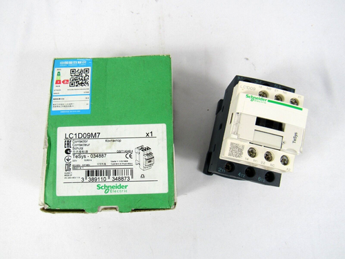 Schneider Electric Contactor LC1D09M7 New Open Box TeSys - 034887 220V ...