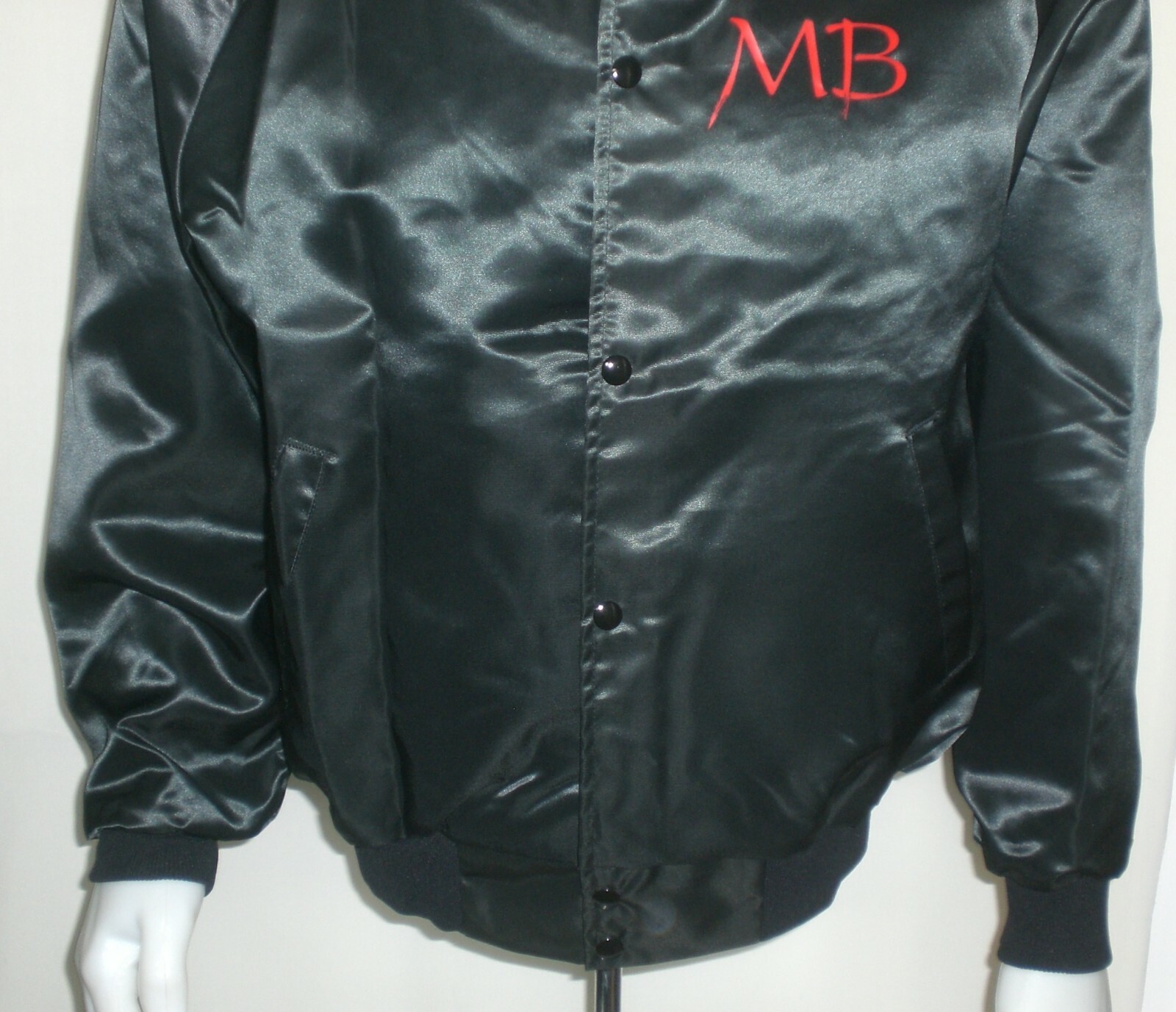 Official 1994 MICHAEL BOLTON Concert Tour Jacket Large Nylon Black Made ...