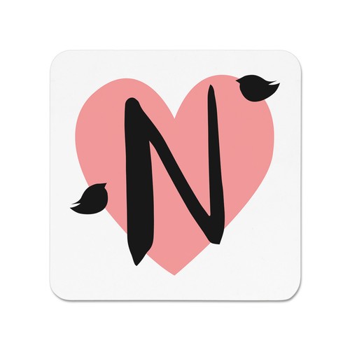 Letter N Heart Alphabet Fridge Magnet - Valentines Day | eBay