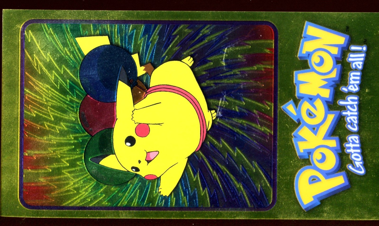 JUMBO POKEMON CARD PROMO LEAGUE TOPPS HOLO 2000 N° 4/5 PIKACHU | eBay