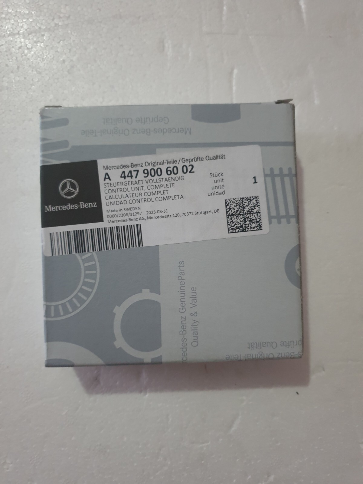 Mercedes-Benz V Class VITO W447 Radar Sensor Control Unit A4479006002 ...
