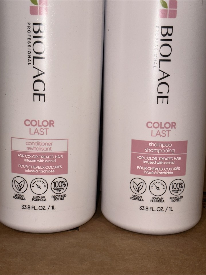 Matrix Biolage Color Last Shampoo & Conditioner Liters- SET OF 2! 33 ...