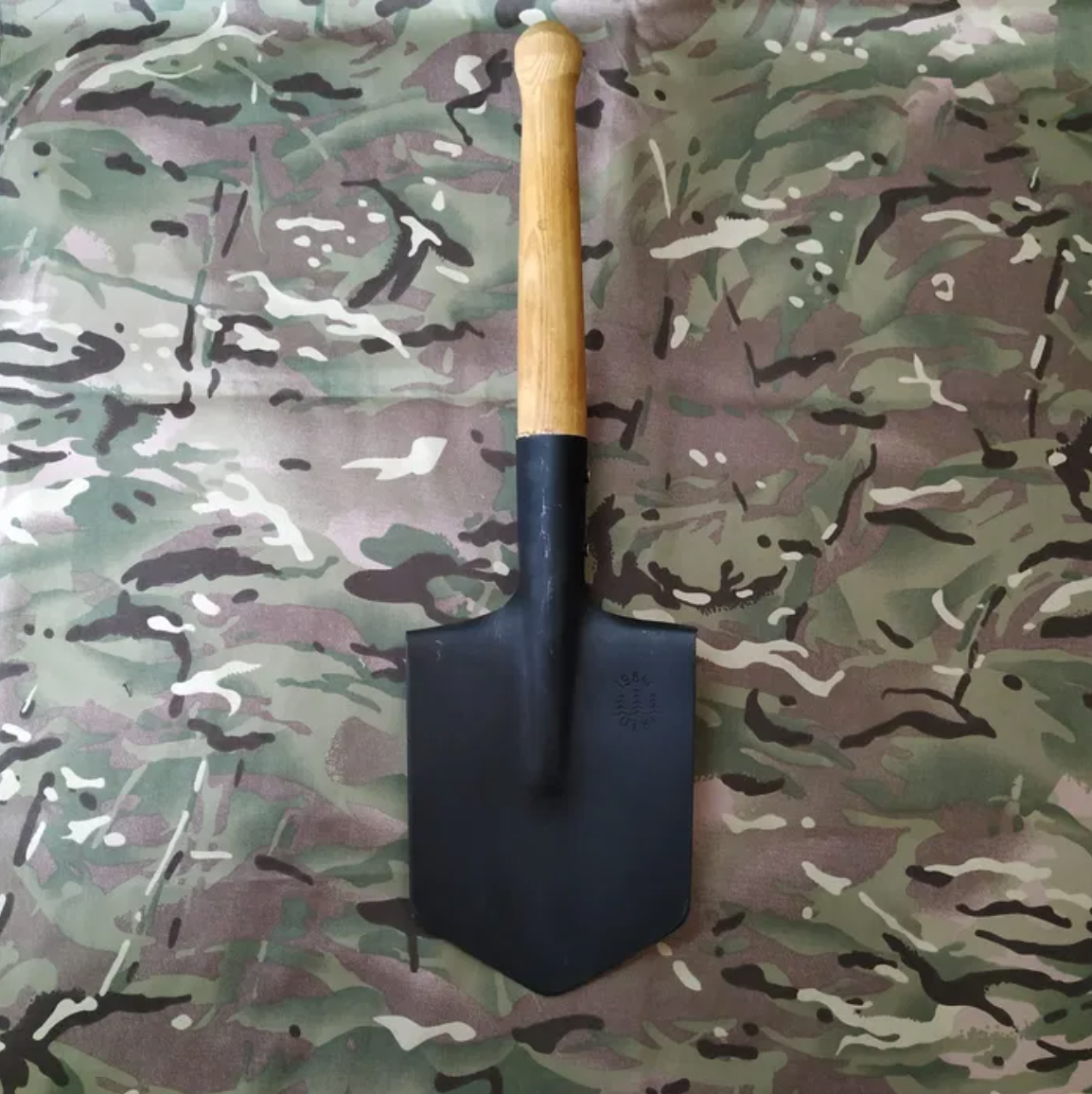 army sapper shovel USSR 1984 Army military spade small infantry shovel ...