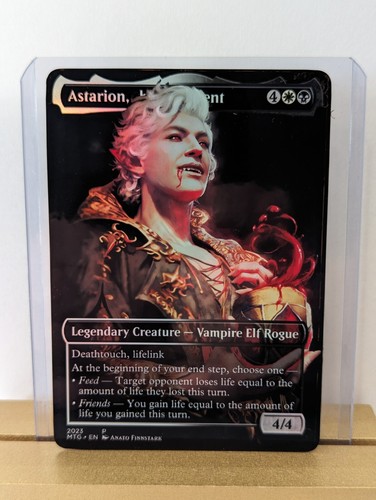 Astarion, The Decadent e Foil Custom sticker on bulk MTG Commander | eBay