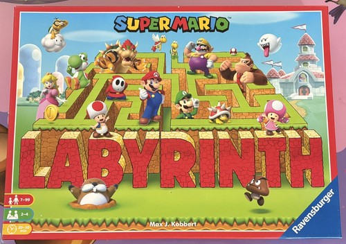 Super Mario Labyrinth Game New Open Box Never Played 2019 Ravensburger ...