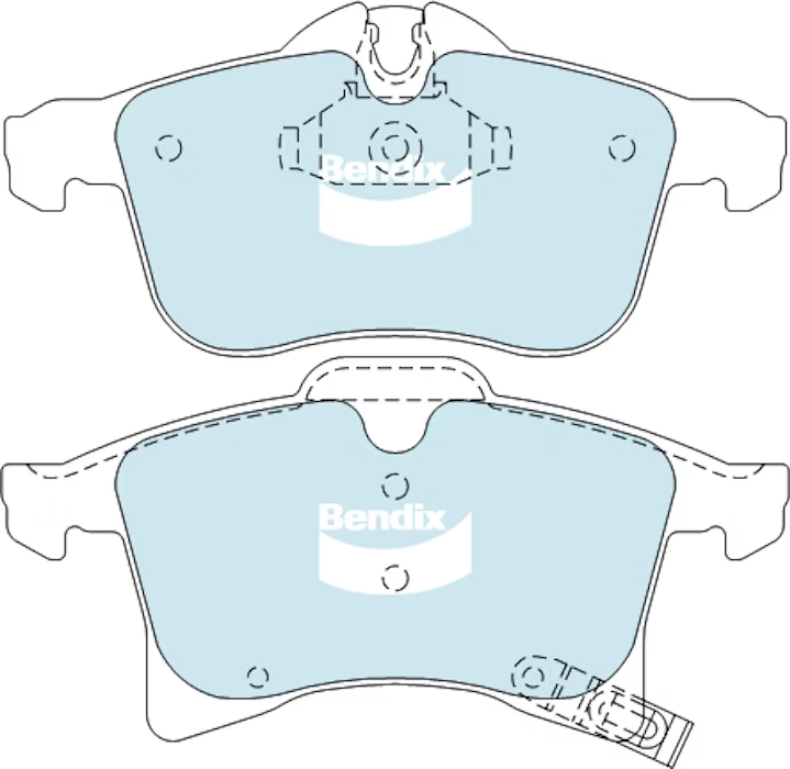 4 x TP By Bendix Front GCT Brake Pads for Holden Astra TS AH Combo XC ...