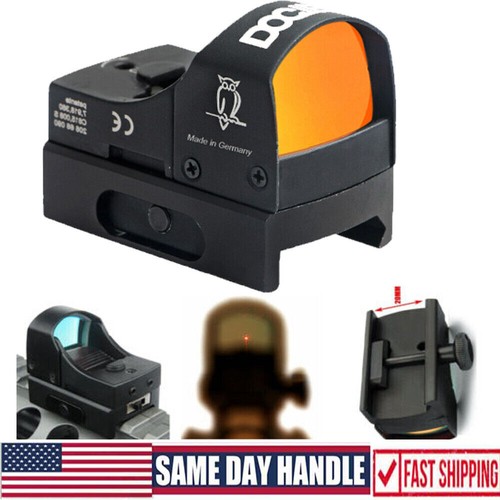 Mini Red Dot Sight Holographic Reflex 3MOA Micro Compact 20mm Rail ...