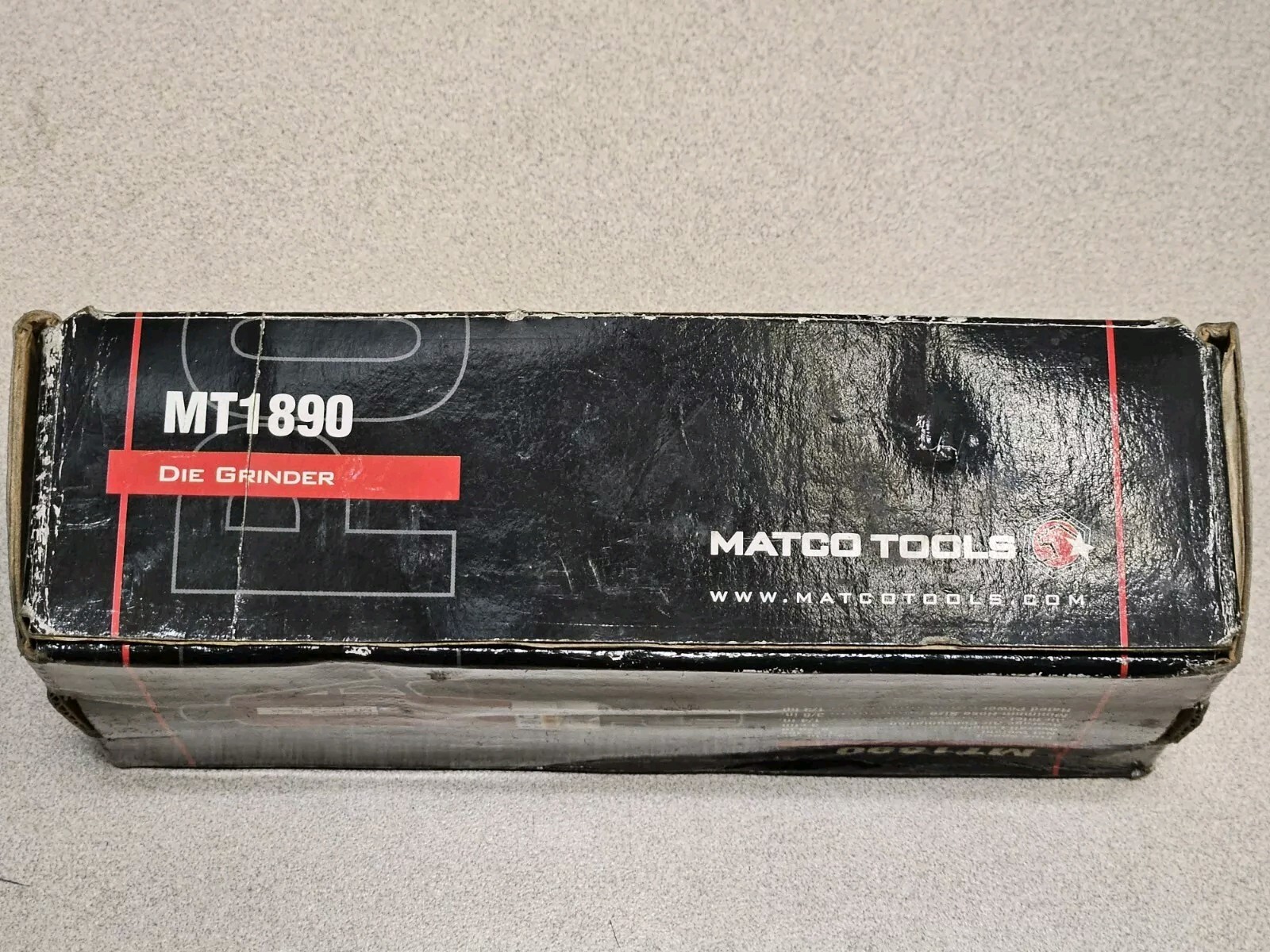 Matco Tools MT1890 High Speed 1/4" Straight Air Die Grinder | eBay
