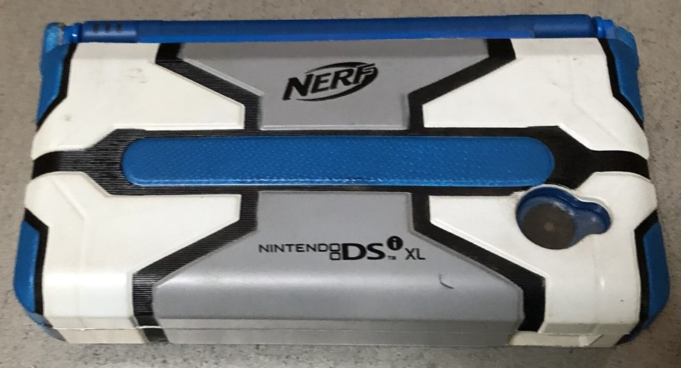 Nintendo DSI XL - Blue - Nerf Armor Case Missing Stylus - Tested to ...