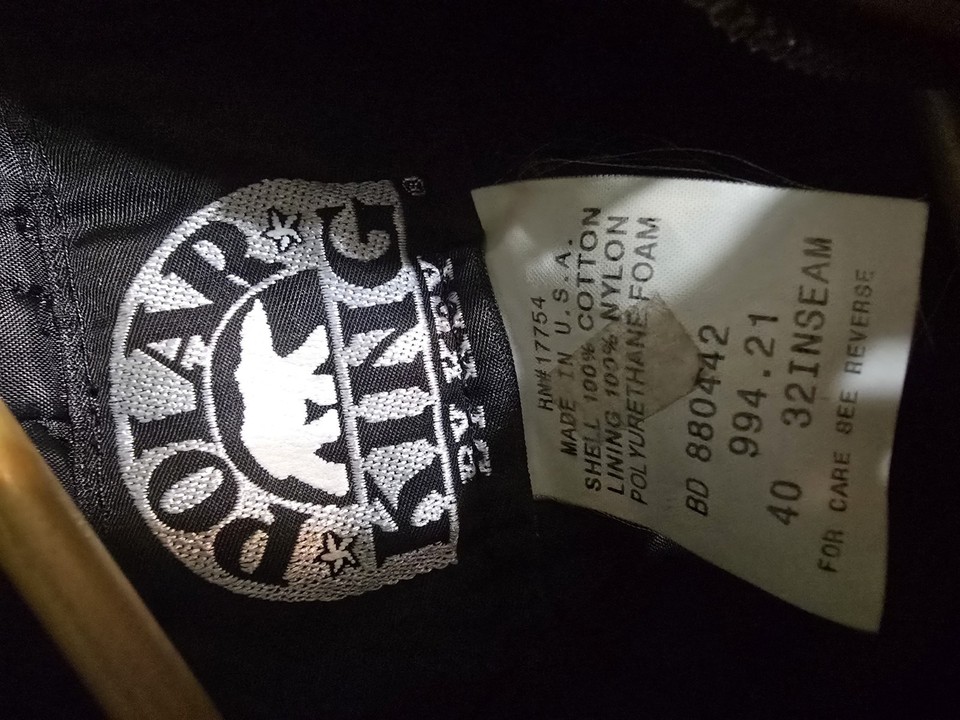 Polar King By Key Mens Winter Insulated Overalls Size 40x32 Inseam MADE ...