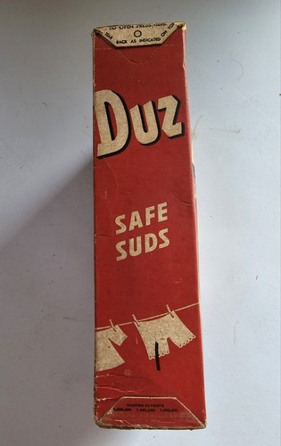 Vintage, DUZ Granulated Laundry Soap, Unopened, 1 Lb 6 Oz Size, 40's 50 ...