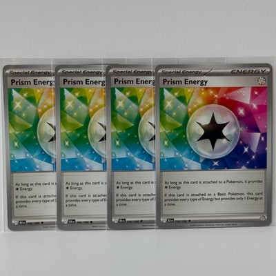 4x Pokemon TCG - Prism Energy - 086/086 - SV: Black Bolt (playset ...