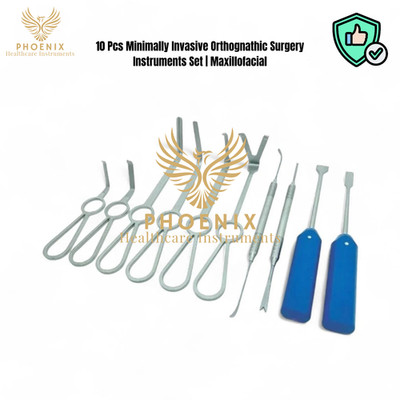 10 Pcs Minimally Invasive Orthognathic Surgery Instruments Set ...