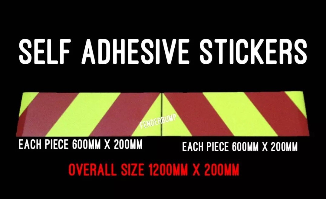 Sticker Chevron Chevrons Chapter 8 Site DIY Kit For Highway & Sites 4x4 ...