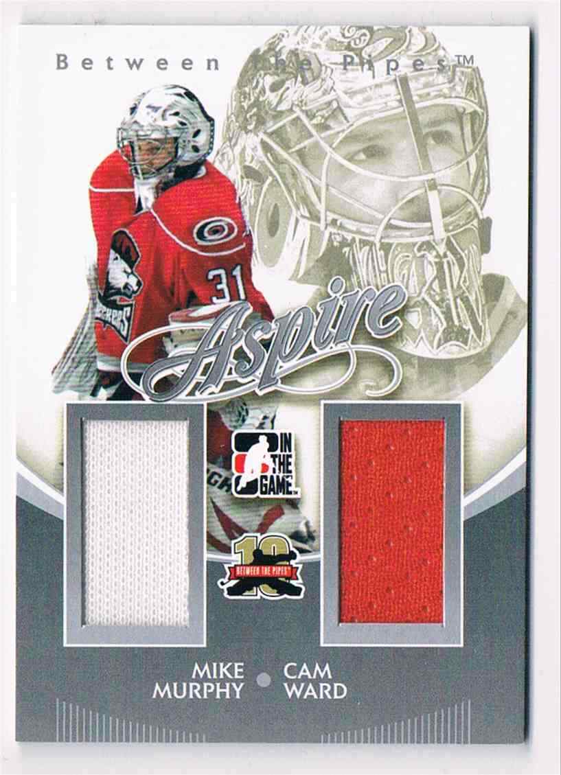 2011-12 BETWEEN THE PIPES ASPIRE MIKE MURPHY CAW WARD 2 JERSEYS 2 ...