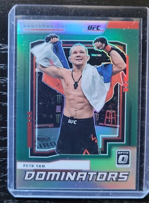 2022 Optic UFC PETR YAN Green Prizm 3/5 No.6 | eBay