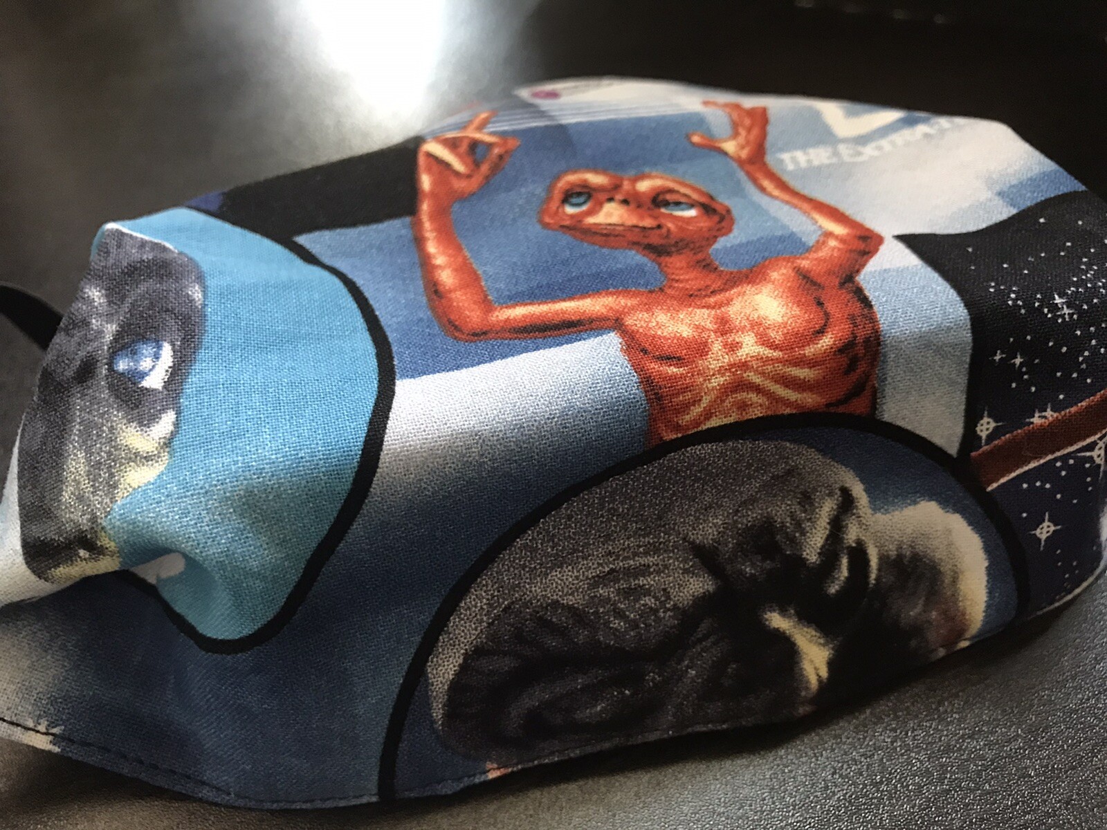 E.T. THE EXTRA-TERRESTRIAL HANDMADE TRIPLE LAYERS COTTON/POLYESTER MASK ...