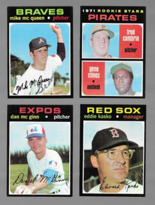 1971 Topps Baseball: Choose Your Card (#270 - #420) FREE SHIPPING! | eBay