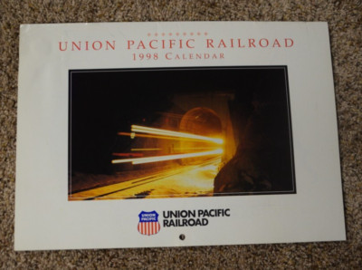 Union Pacific Railroad 1998 Wall Calendar | eBay