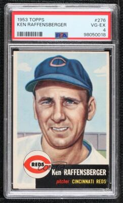 1953 Topps High # Ken Raffensberger #276 PSA 4 | eBay