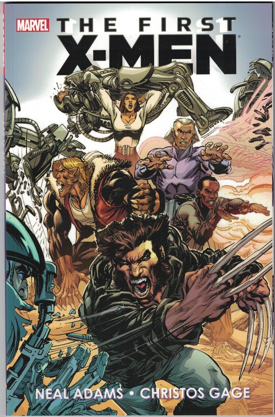 FIRST X-MEN TP TPB $19.99srp Neal Adams Wolverine Sabretooth #1-5 NEW ...