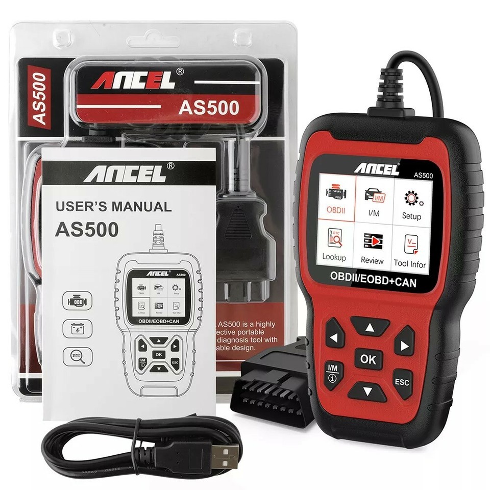 New ANCEL AS500 Car OBD2 Scanner Engine Diagnostic Scan Tool & Auto Code Reader | eBay