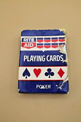 Vintage Rite Aid Playing Cards Poker- Complete- Open- Harrisburg PA | eBay