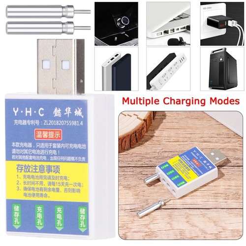 Floats Batteries USB Charger Fishing Float Battery Night Fishing ...