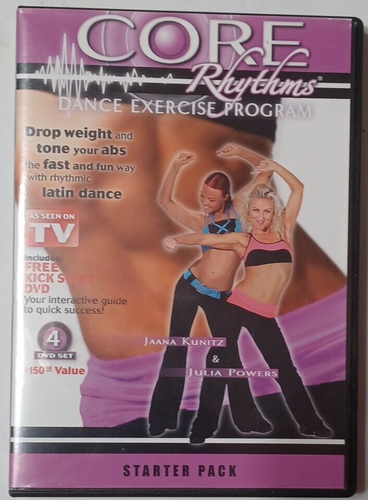 Core Rhythms Dance Exercise Program Starter Package 4-DVD Set VGC ships FREE! | eBay