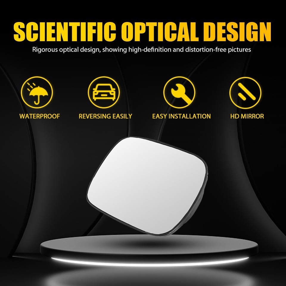 OE GA-VO2103 Right Heated Mirror Glass W/ Backing Plate for Volvo XC70 ...