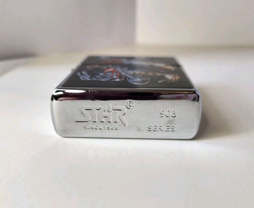 Vintage UNUSED Star 903 M Series Born Free Zippo Lighter | eBay