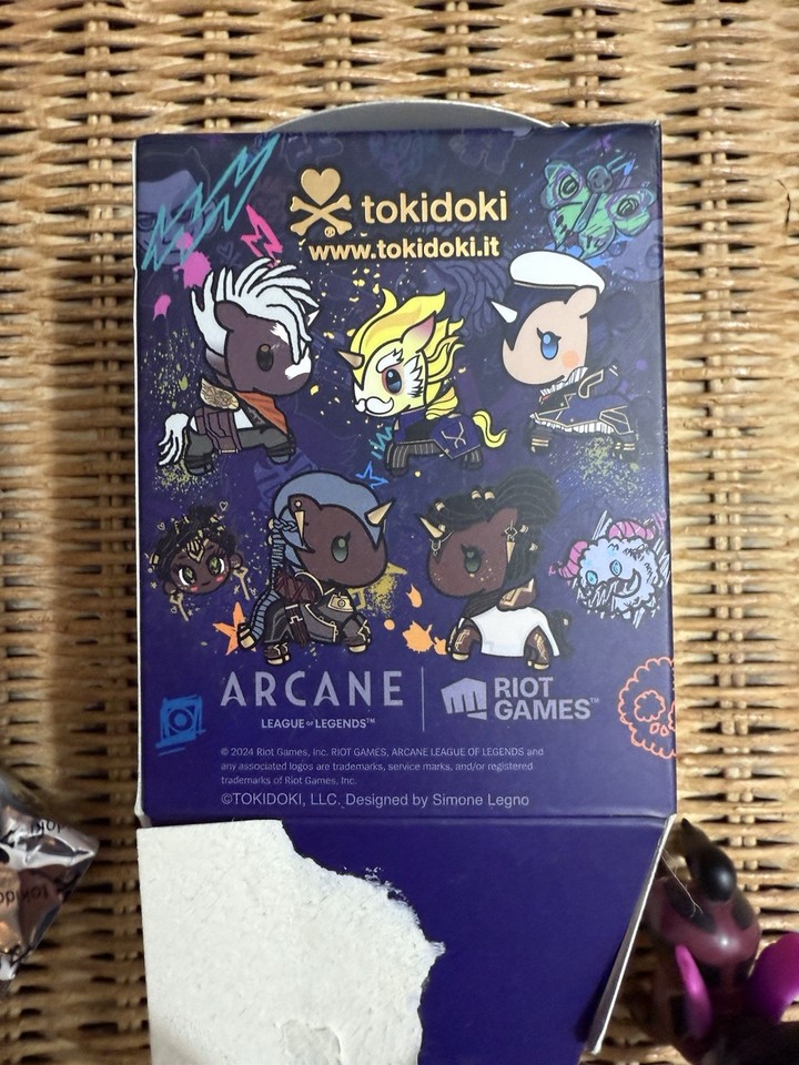 Tokidoki X Arcane Unicorno League Of Legends Blind Box Figure - Silco ...