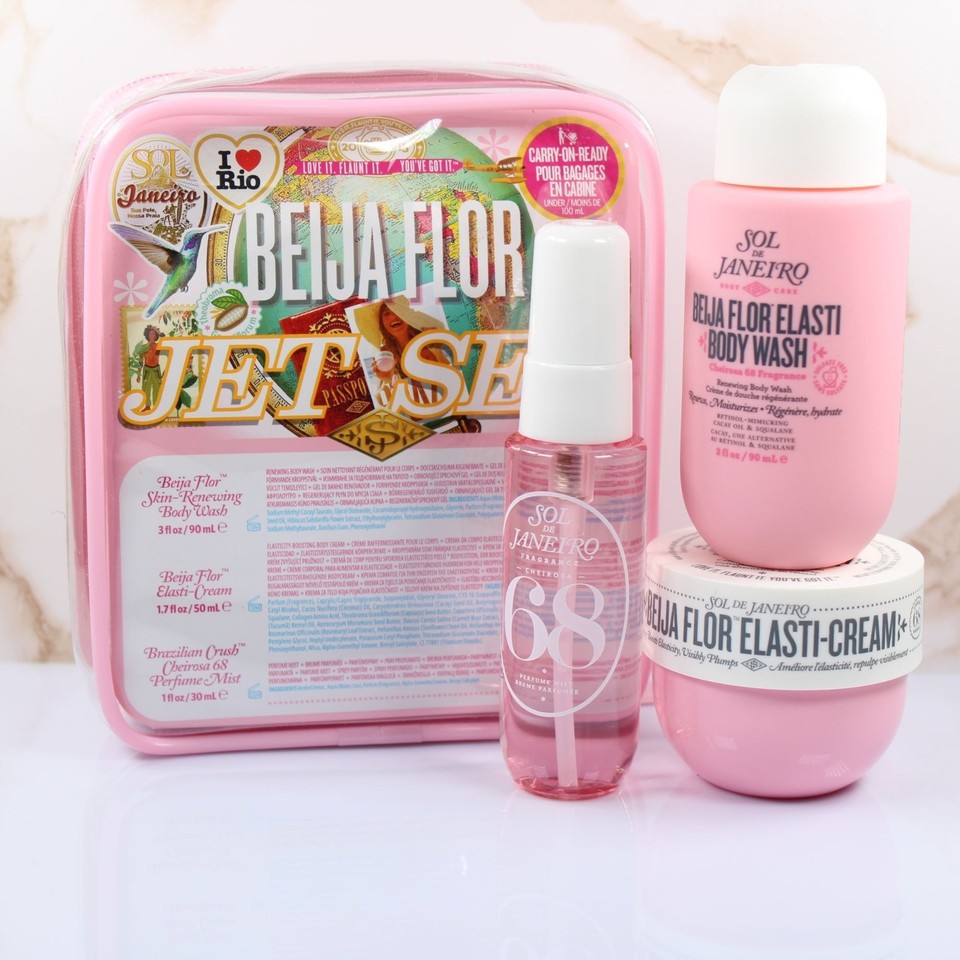 Sol De Janeiro Jet Set Travel Kit | Cheirosa 68 Beija Flor NEW | eBay