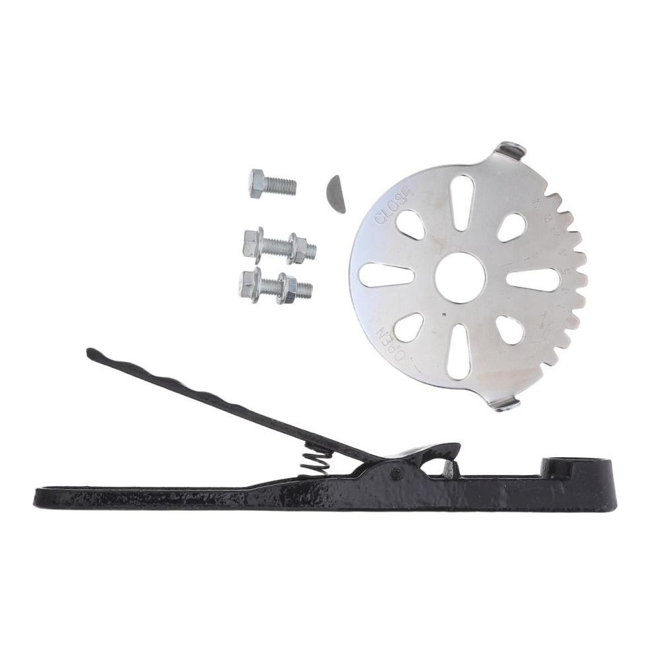 Lever Handle for 4 Inch Butterfly Valve - Cast Iron Spring-Loaded ...
