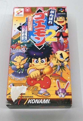 Konami Ganbare Goemon 2 SNES Super Famicom | eBay
