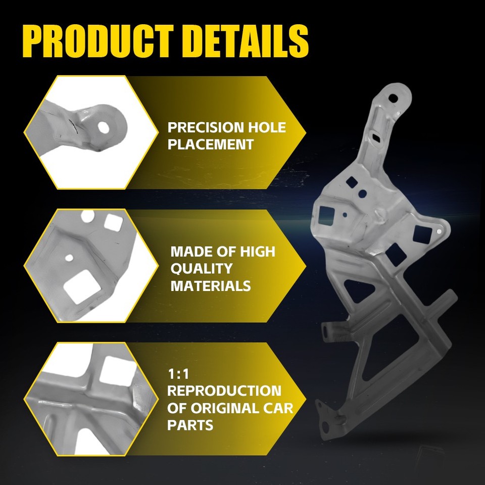 Set of 2 Fender Supports Front Driver & Passenger Side Left Right for ...