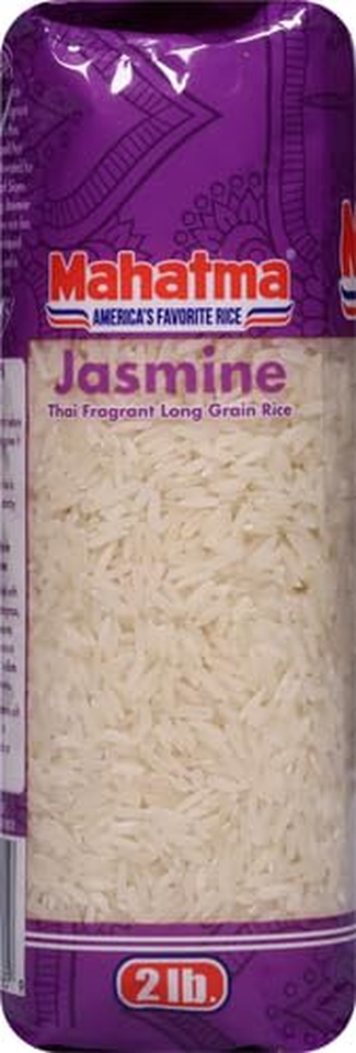 Jasmine Rice, 2Lb Bag of Rice, Thai, Indian, or Cambodian Fragrant ...