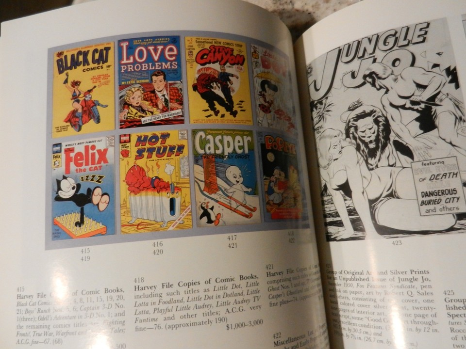 SOTHEBY'S 1996 Auction Catalog COMIC BOOKS & COMIC ART Frank Frazetta ...