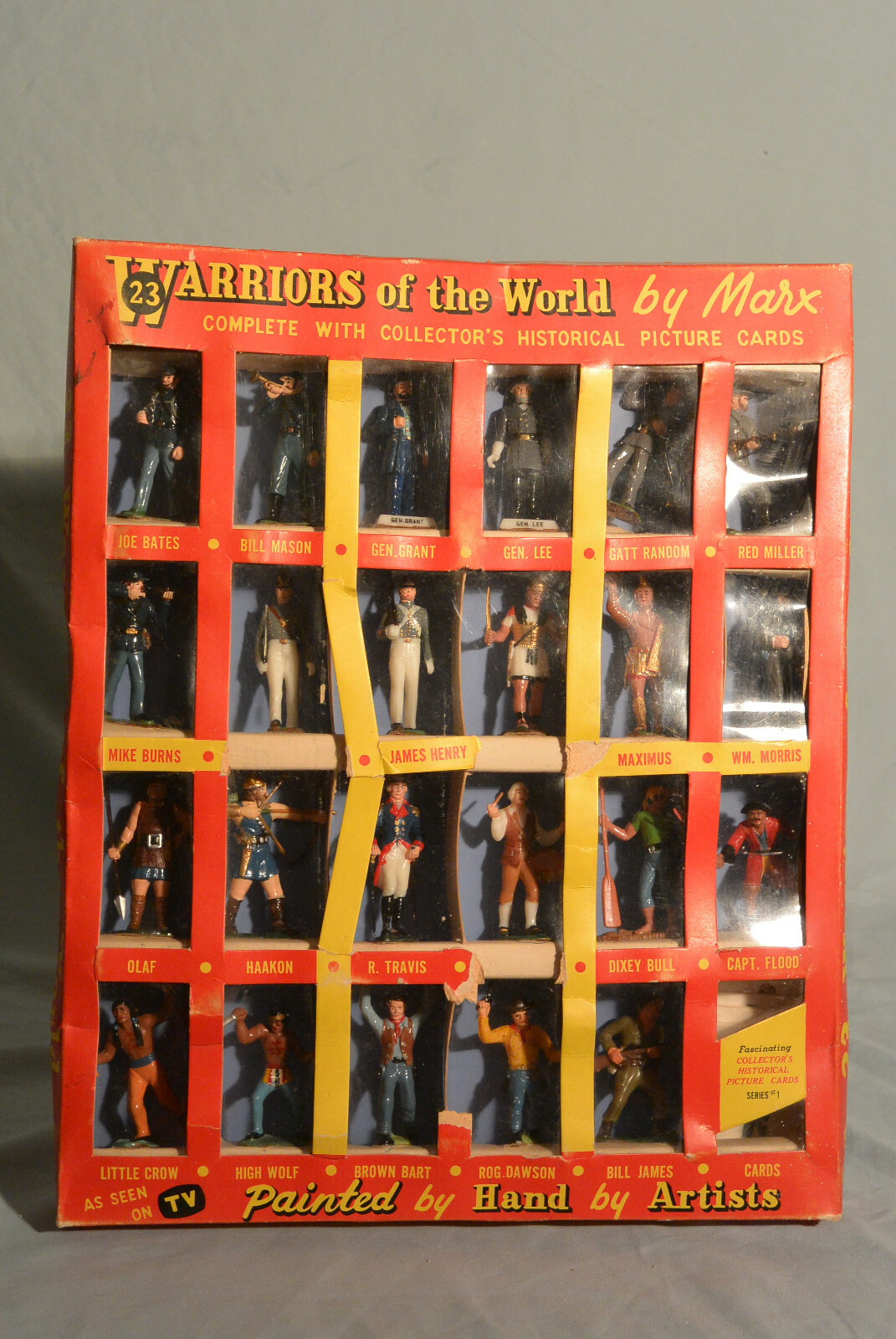 Marx Toys - 23 Warriors of the World with Cards | eBay
