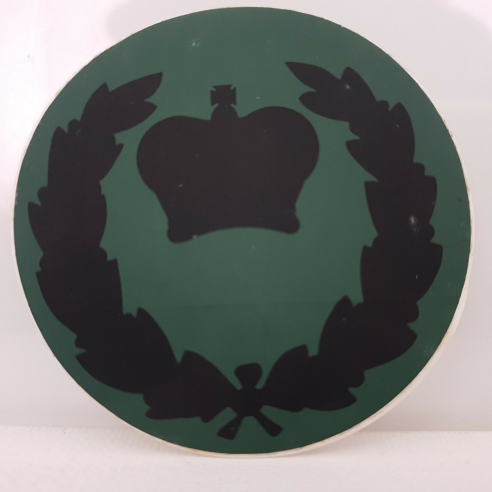 British Army NBC WO2 Warrant officer CBRN Suit Rank Zap Badge 6.25cm ...