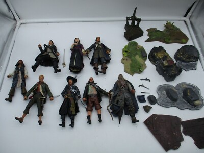 Big Lot of NECA Disney Pirates Of The Caribbean Action Figures Loose | eBay