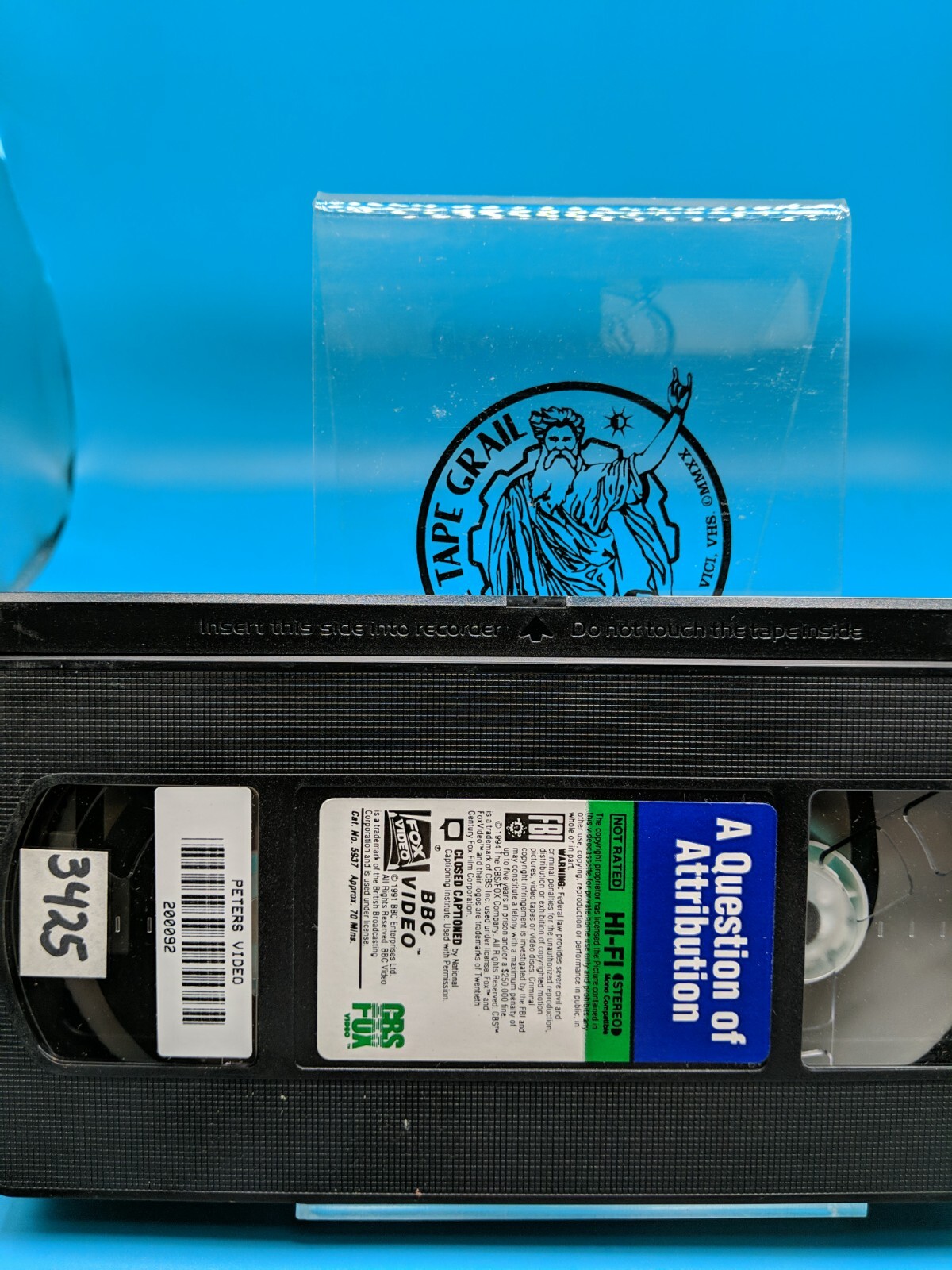 A Question of Attribution VHS 1991 BBC Drama CBS FOX NTSC VERY RARE ...
