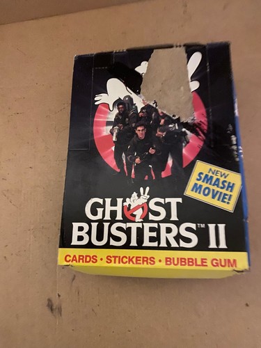 ghost busters 2 wax box 36 paks 1989 | eBay