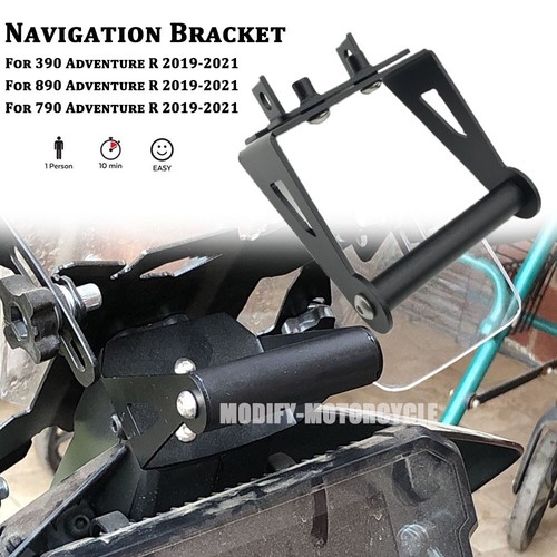 12MM GPS Phone Stand Navigation Bracket Rod For 390 790 890 ADV ...