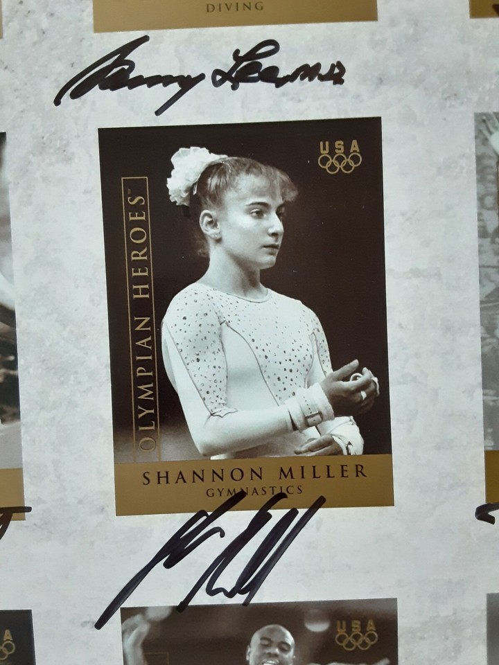 Olympic Heroes 20 Cards auto Hand Signed Medalists Mark Spitz Bruce ...