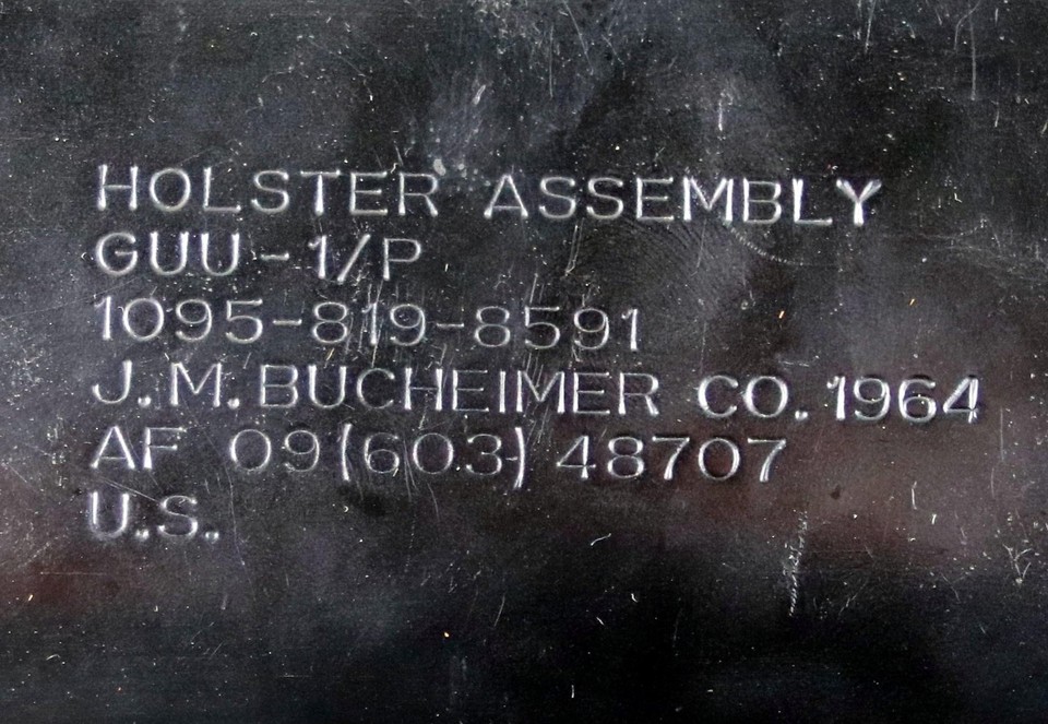 Vintage US Military Leather Ammo Pouch Holster Assembly J.M. Bucheimer ...