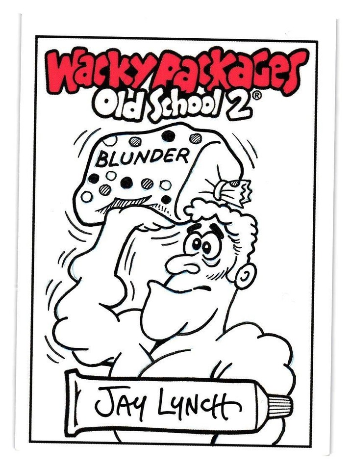 2010-12 Topps Wacky Packages: Old School Series 2 3 4 Pick Your Sketch ...