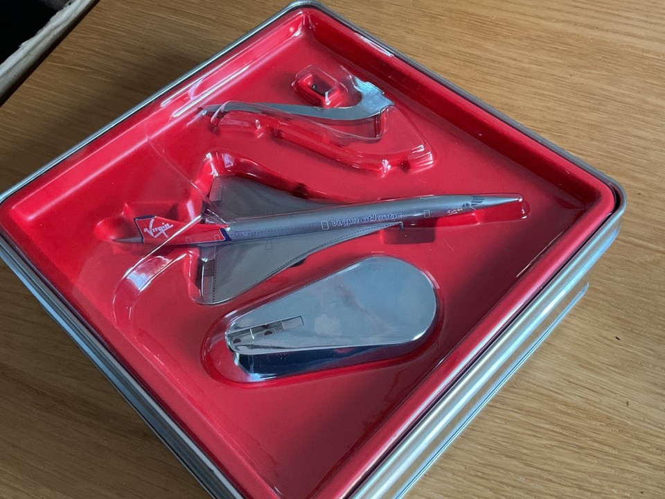 gemini jets virgin atlantic concorde model limited edition of 2000 G ...