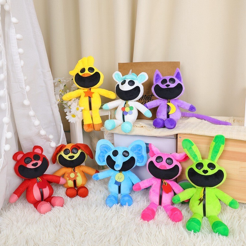 USA Horror Smiling Critters Monster Plush Doll Smile Animal Figure Stu ...