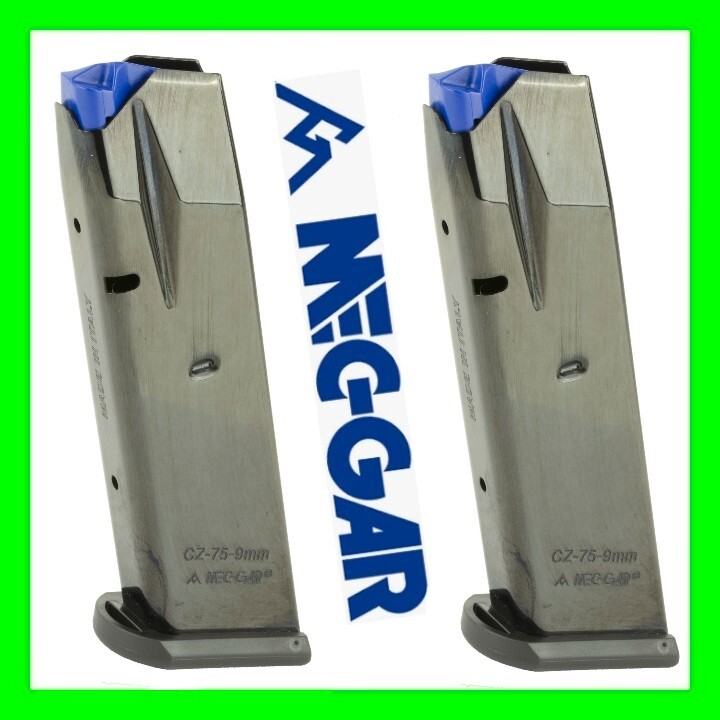 2 - CZ 75, 85B, SP-01, SHADOW, SHADOW 2 Magazine 9 Round 9mm 9rd Mag by ...